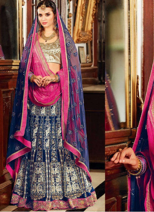 Bridal Lehenga Choli : Buy Indian Hotlady Designer Bridal Lehenga Choli ...